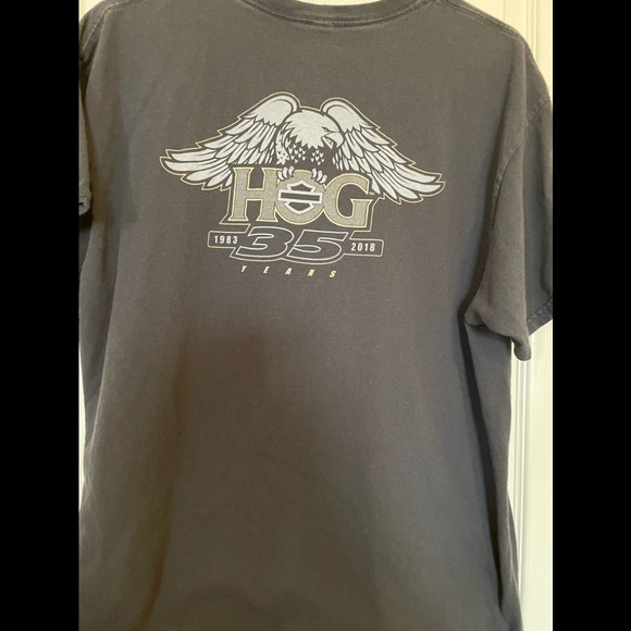 Harley-Davidson | Shirts | Hog Harley Davidson Tshirt | Poshmark